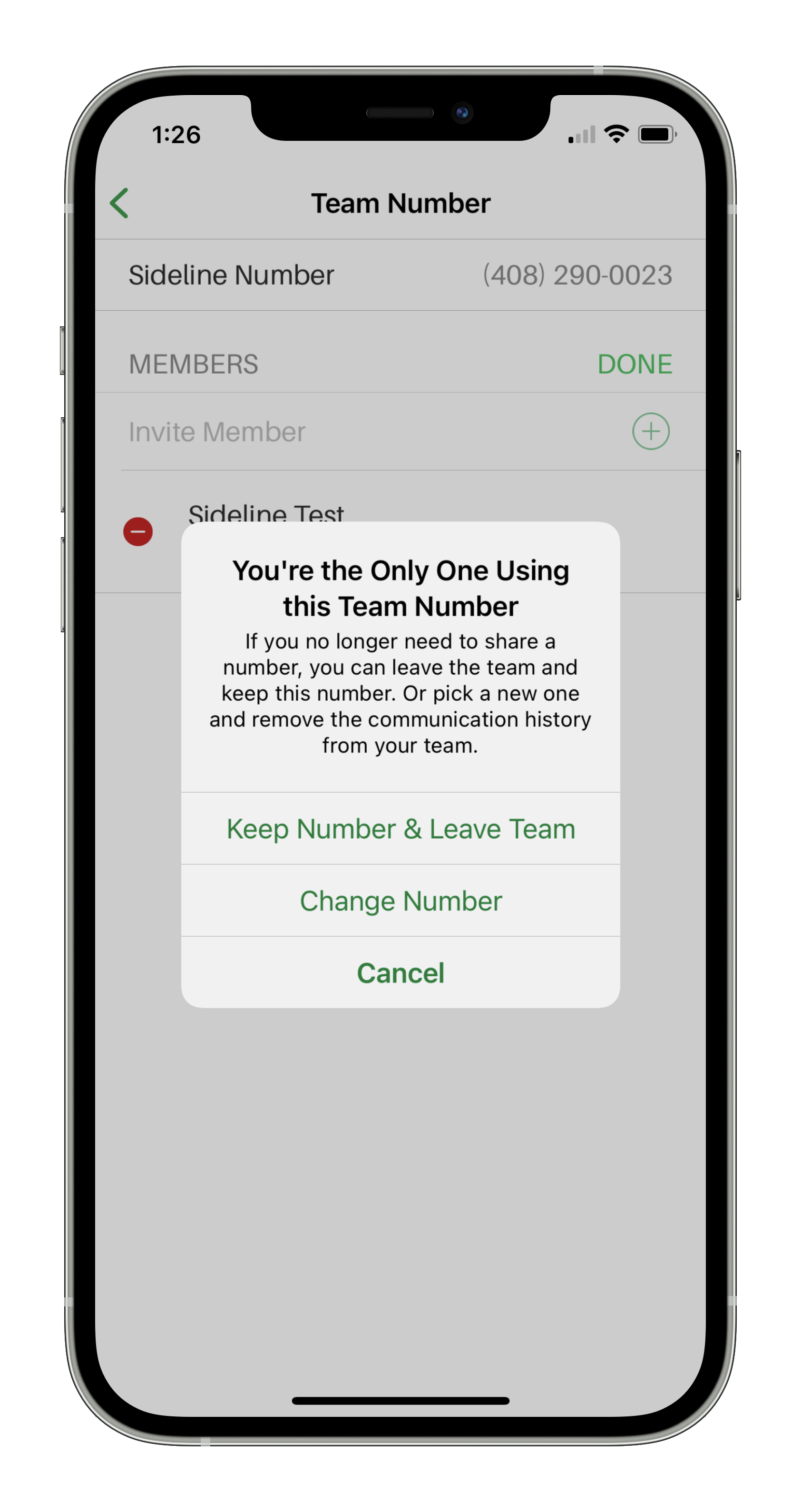 How do I remove Team Sharing from my account? – Sideline Support